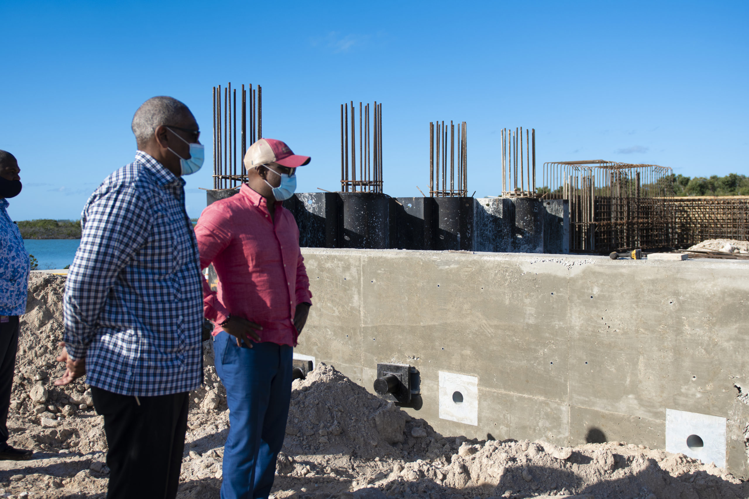 Work continues to progress on the Little Abaco Bridge project - Office ...