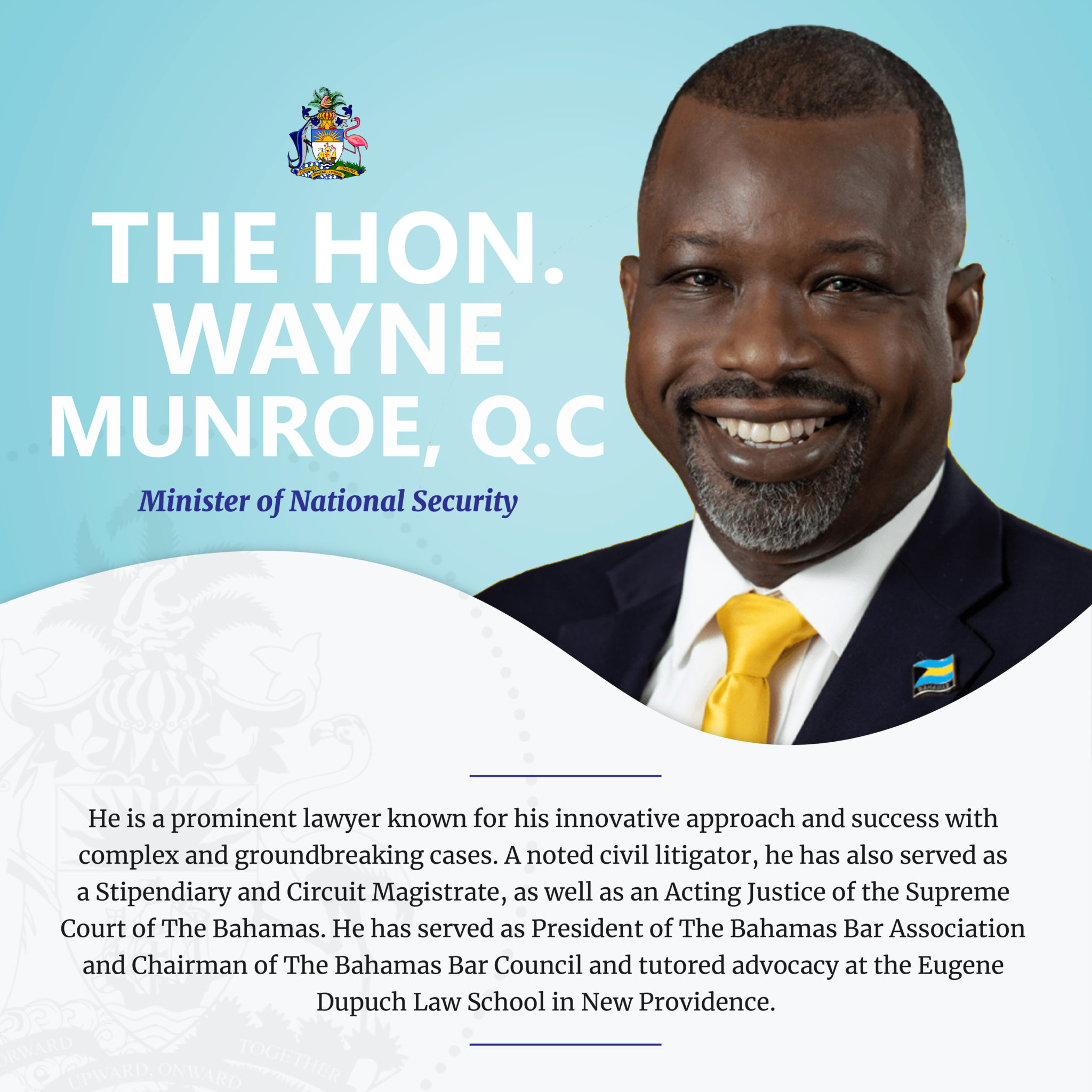 Cabinet Ministers of The Commonwealth of The Bahamas - Office of the ...